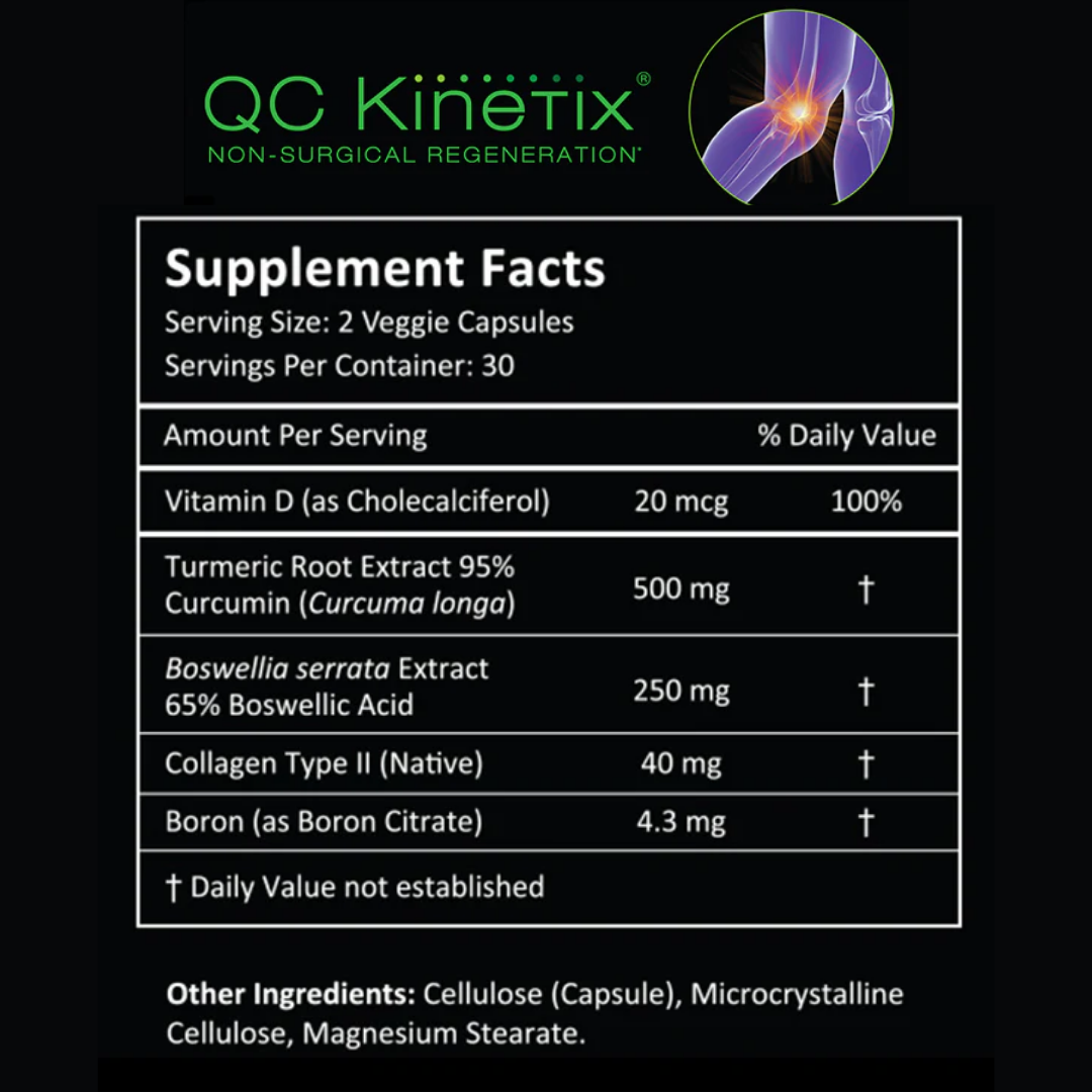Joint & Bone Health Capsule – QC Kinetix